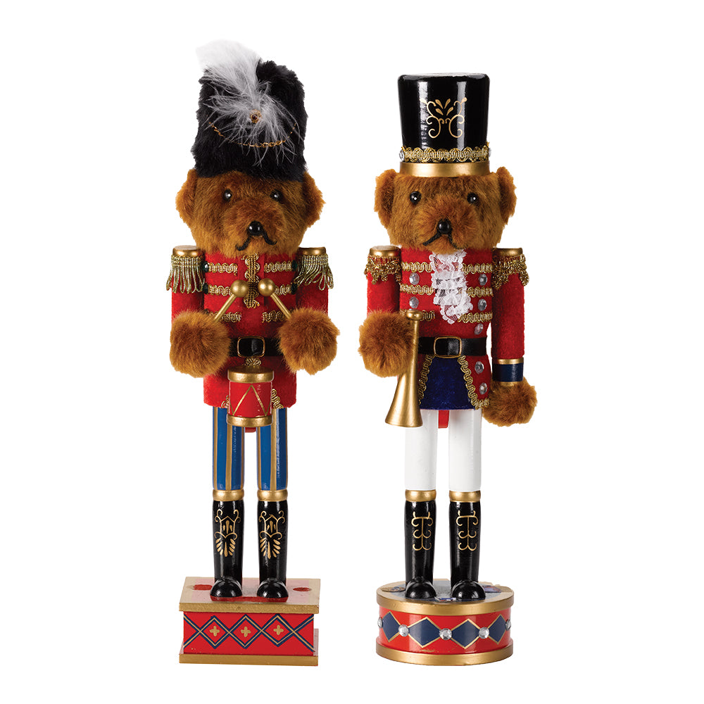 Teddy Bear Nutcrackers - Choice of 2 - 38cm – The Christmas Imaginarium