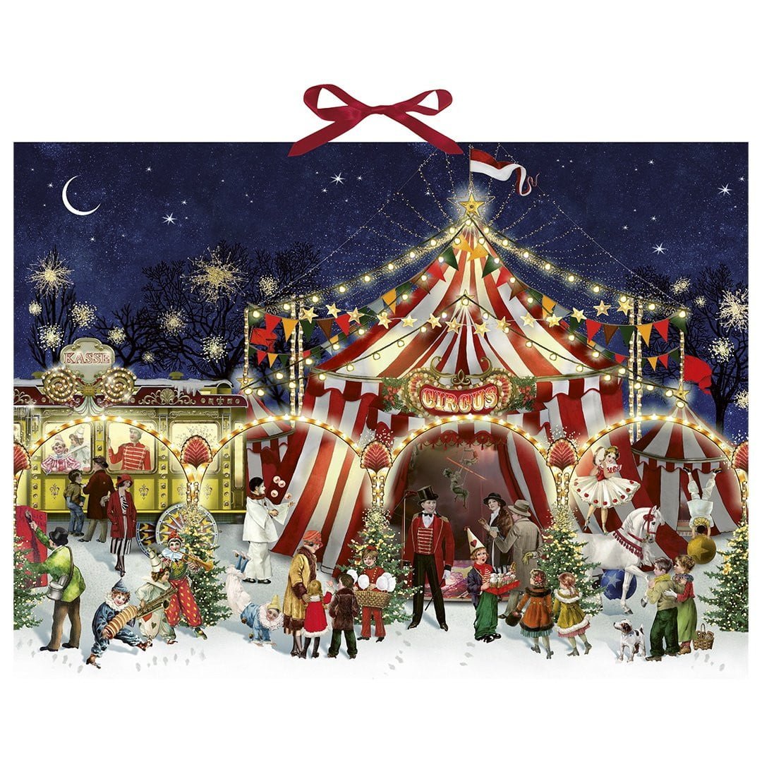 Large Christmas Circus Advent Calendar UK Gift Edition – The Christmas ...