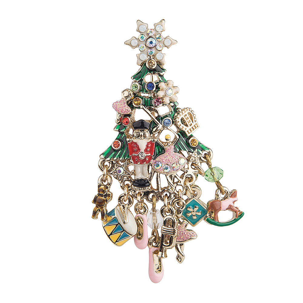 Nutcracker Christmas Tree Brooch Ballet Inspired – The Christmas ...