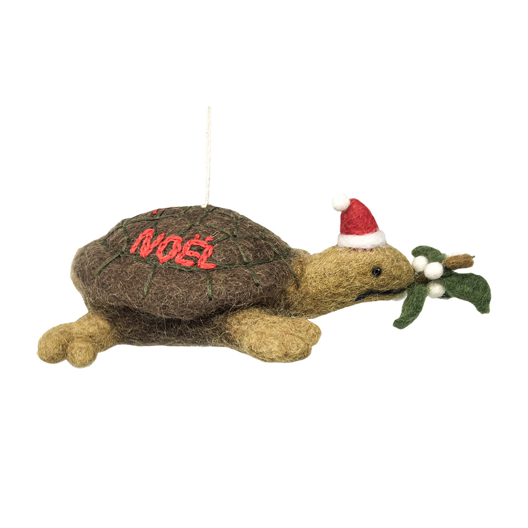 Felt Tortoise Christmas Tree Decoration – The Christmas Imaginarium