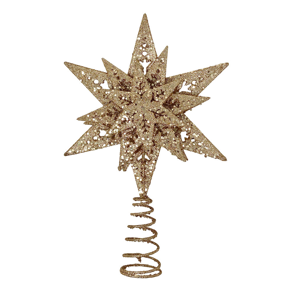Elegant Sparkly North Star Christmas Tree Topper – The Christmas ...