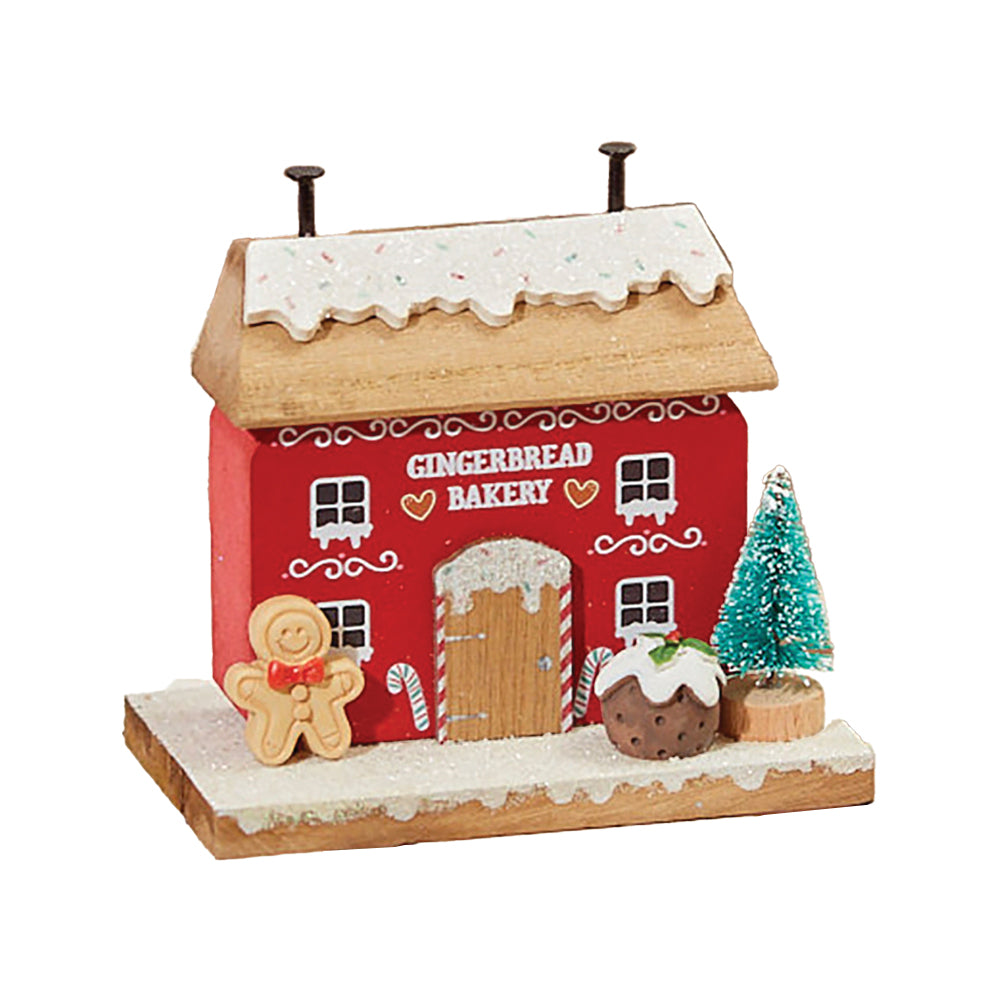 Little Wooden Gingerbread Bakery Play Set For Christmas – The Christmas ...