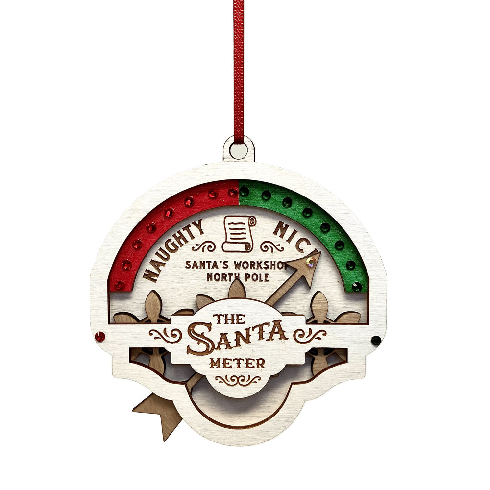 Wooden Naughty & Nice Santa Meter – The Christmas Imaginarium