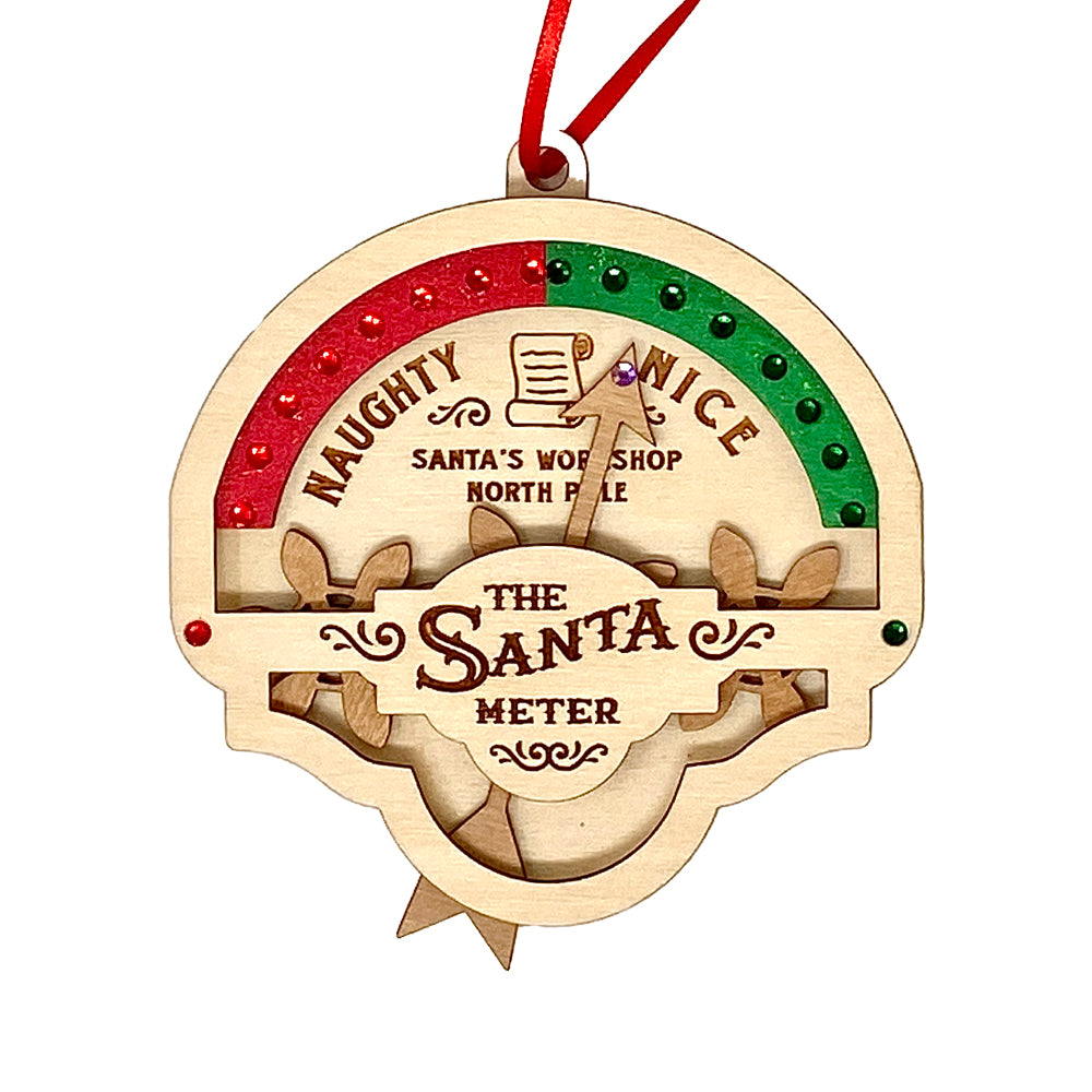 Wooden Naughty & Nice Santa Meter – The Christmas Imaginarium