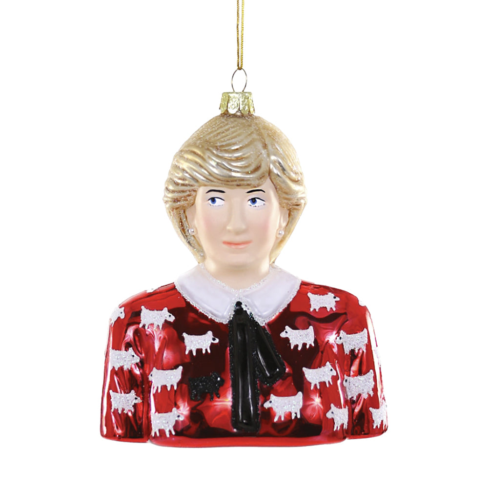Glass Princess Diana Christmas Tree Decoration – The Christmas Imaginarium
