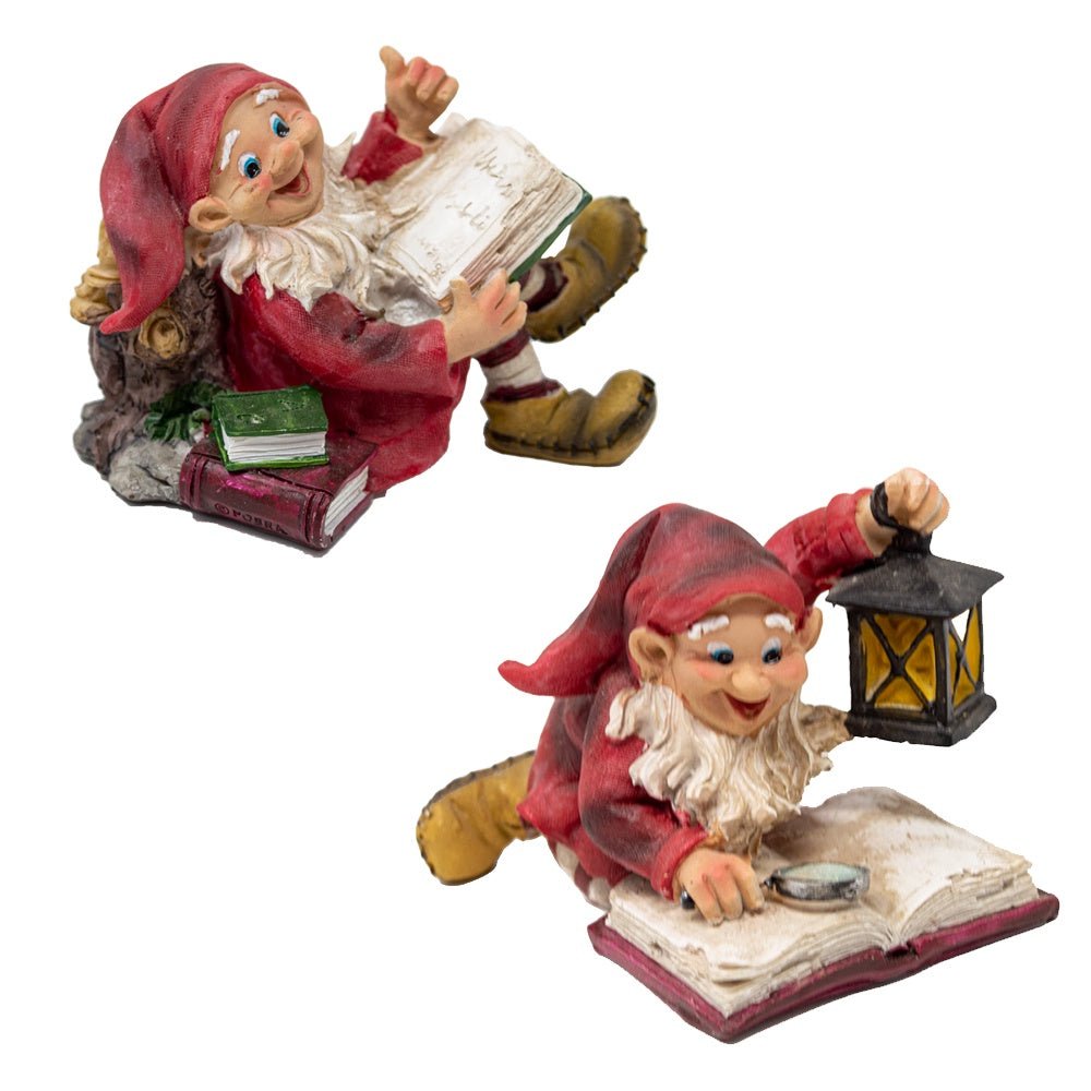 Old Elf Reading Book - Choice of 2 – The Christmas Imaginarium